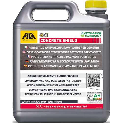 Colour-enhancing stainproofing protector for concrete CONCRETE SHIELD ...